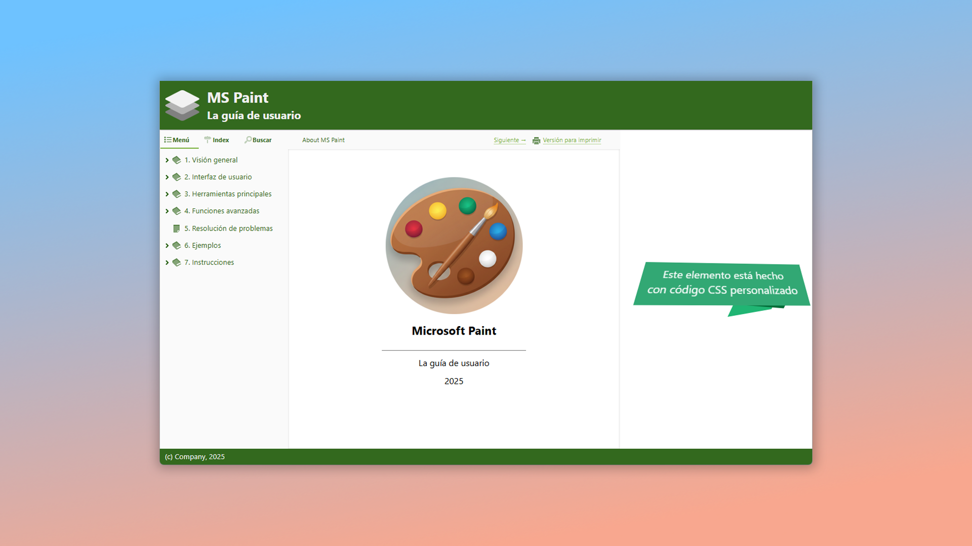 Cree manuales de usuario en varios formatos - Características del ...